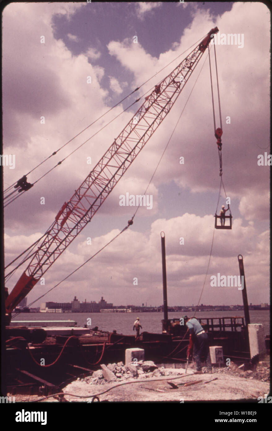 CONSTRUCTION BEGINS ON THE BATTERY PARK DEVELOPMENT ACROSS FROM THE ...