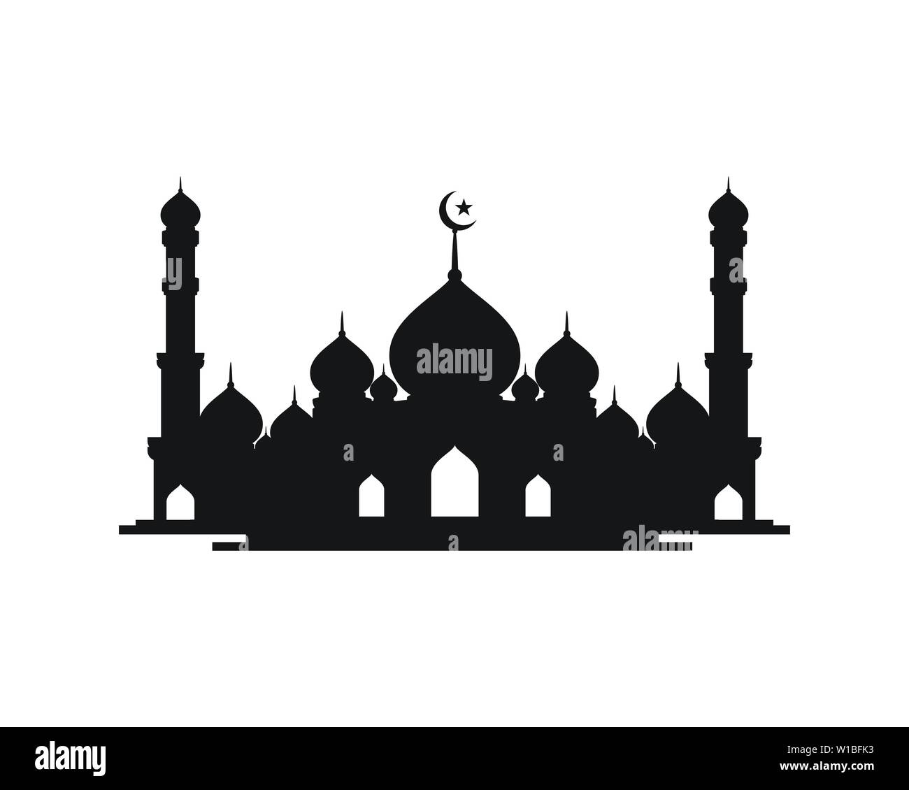 Moslem architecture Stock Vector Images - Alamy