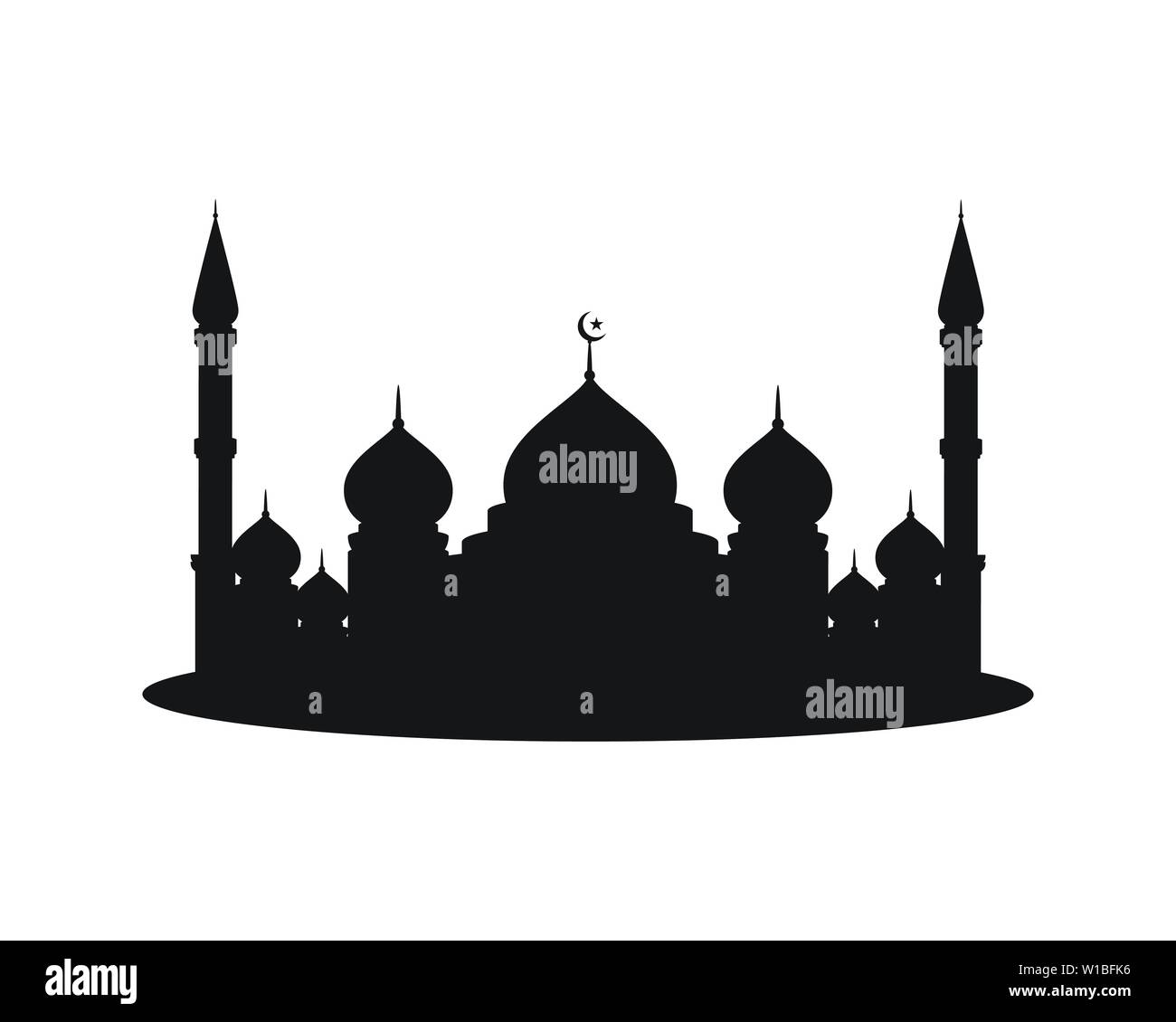 Islamic architecture religion Stock Vector Images - Alamy