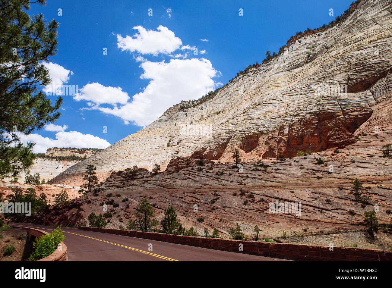Zion mount carmel highway hi-res stock photography and images - Alamy