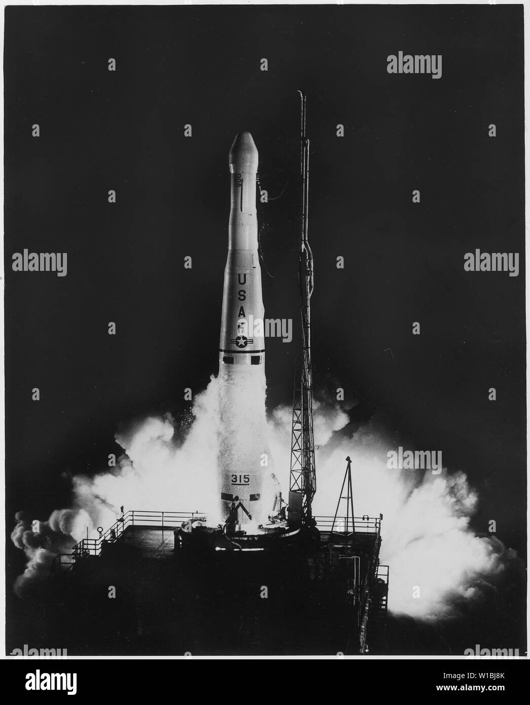 Cape Canaveral, Florida...The actual firing of the THOR-ABLE STAR ...