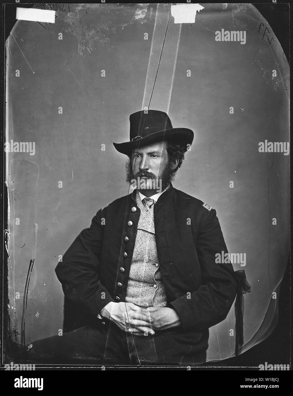 Capt. Edward P. Doherty, [John Wilkes] Booth's captor Stock Photo - Alamy