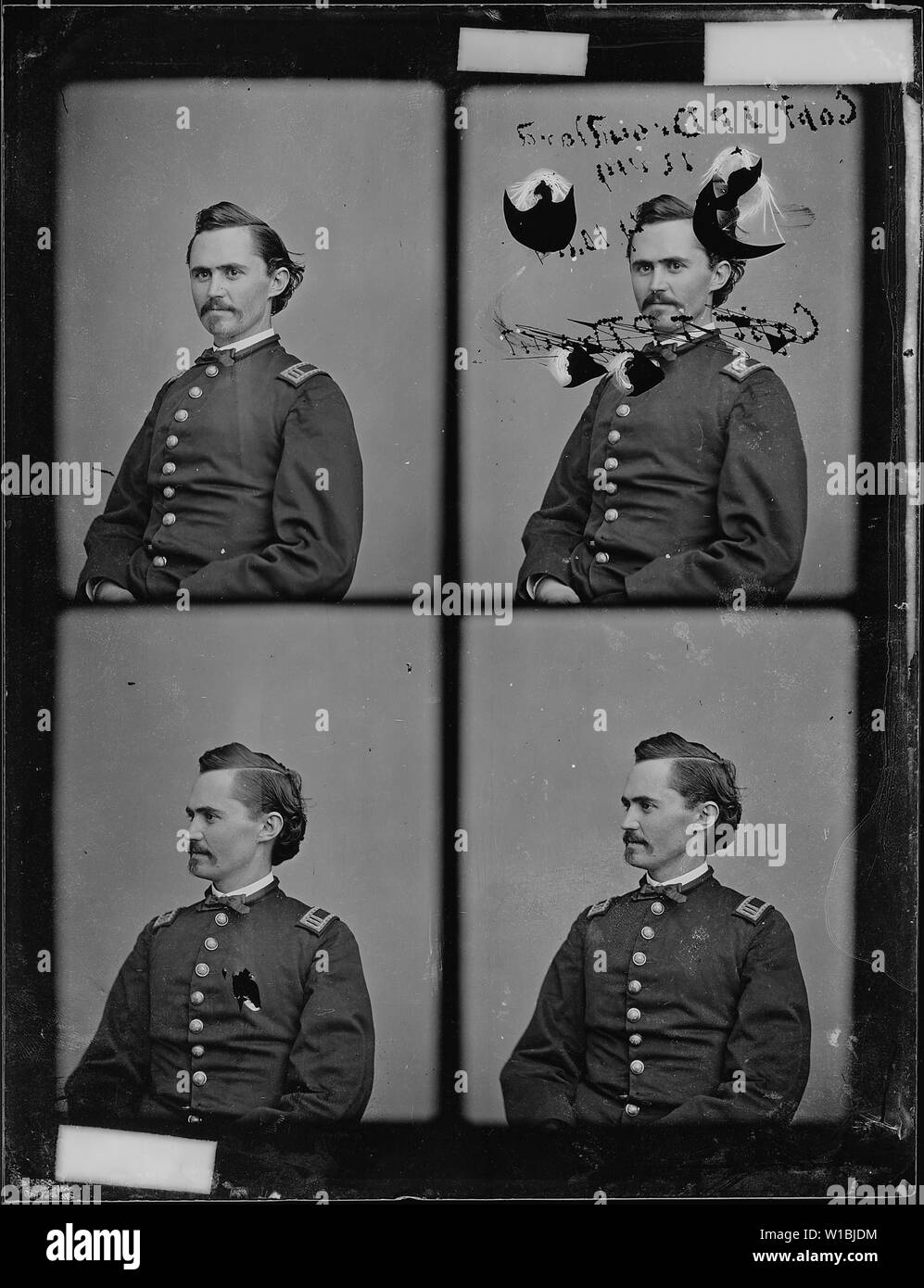 Capt. James P. Drouillard, A.D.C. U.S. Army Stock Photo - Alamy