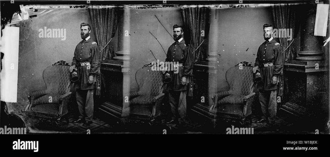 Capt. Henry C. Ward, 1st R.I. Infantry Stock Photo - Alamy