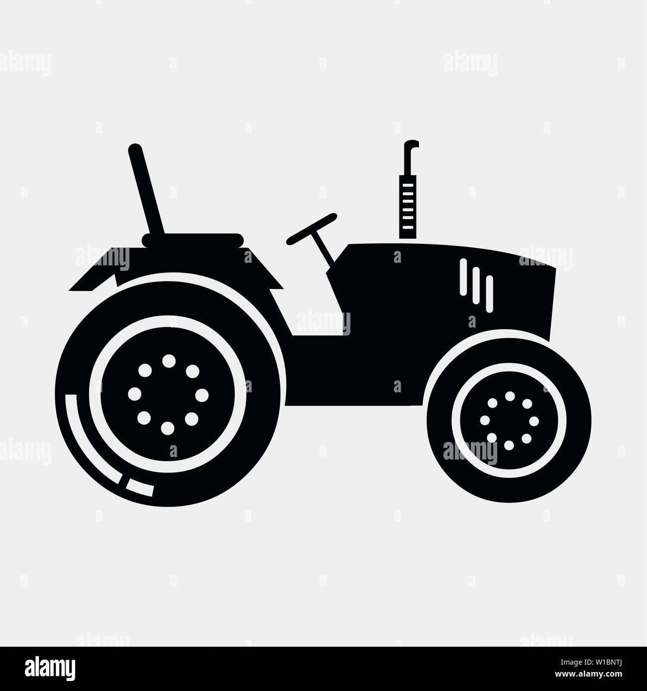 tractor icon vector illustration Stock Vector Image & Art - Alamy