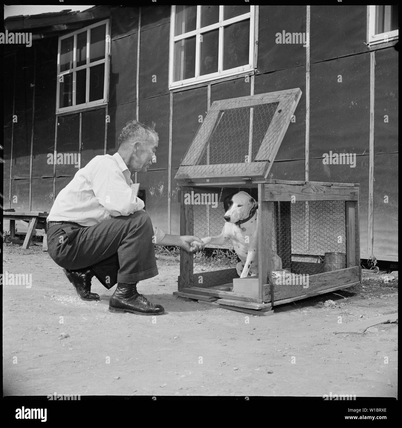Closing of the Jerome Relocation Center, Denson, Arkansas. Henry Ishino ...