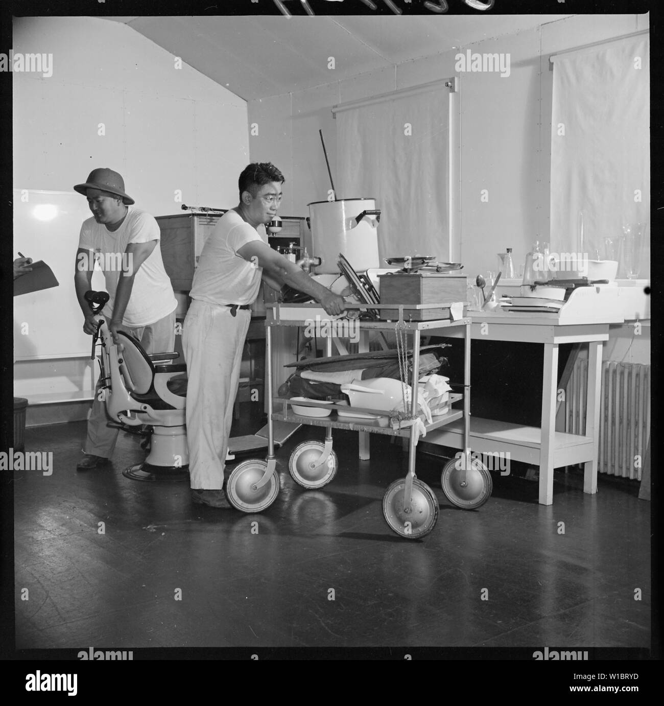 Closing of the Jerome Relocation Center, Denson, Arkansas. Hospital ...