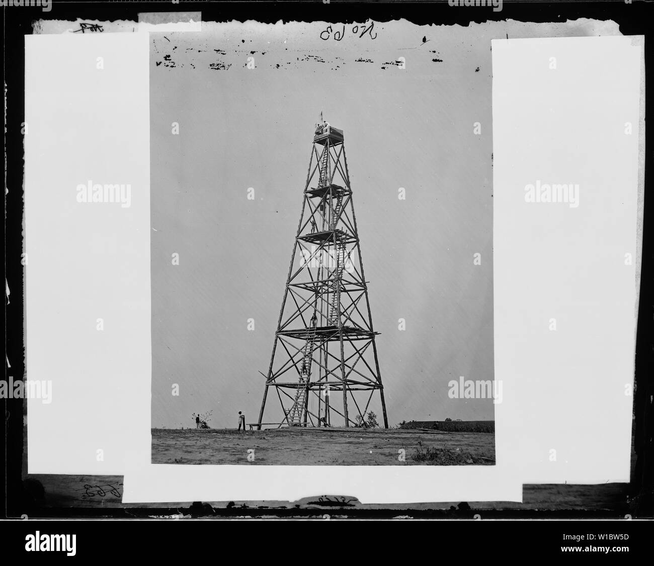 Cobb's Hill, Lookout Tower, Dutch Gap, Va Stock Photo - Alamy