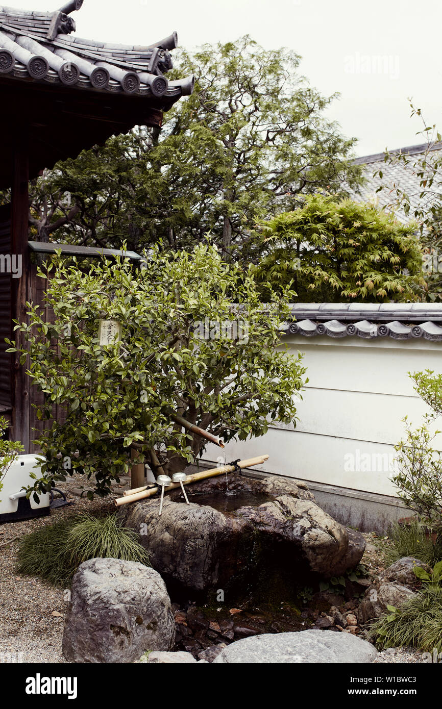 Small trees in japanese garden design hi-res stock photography and ...
