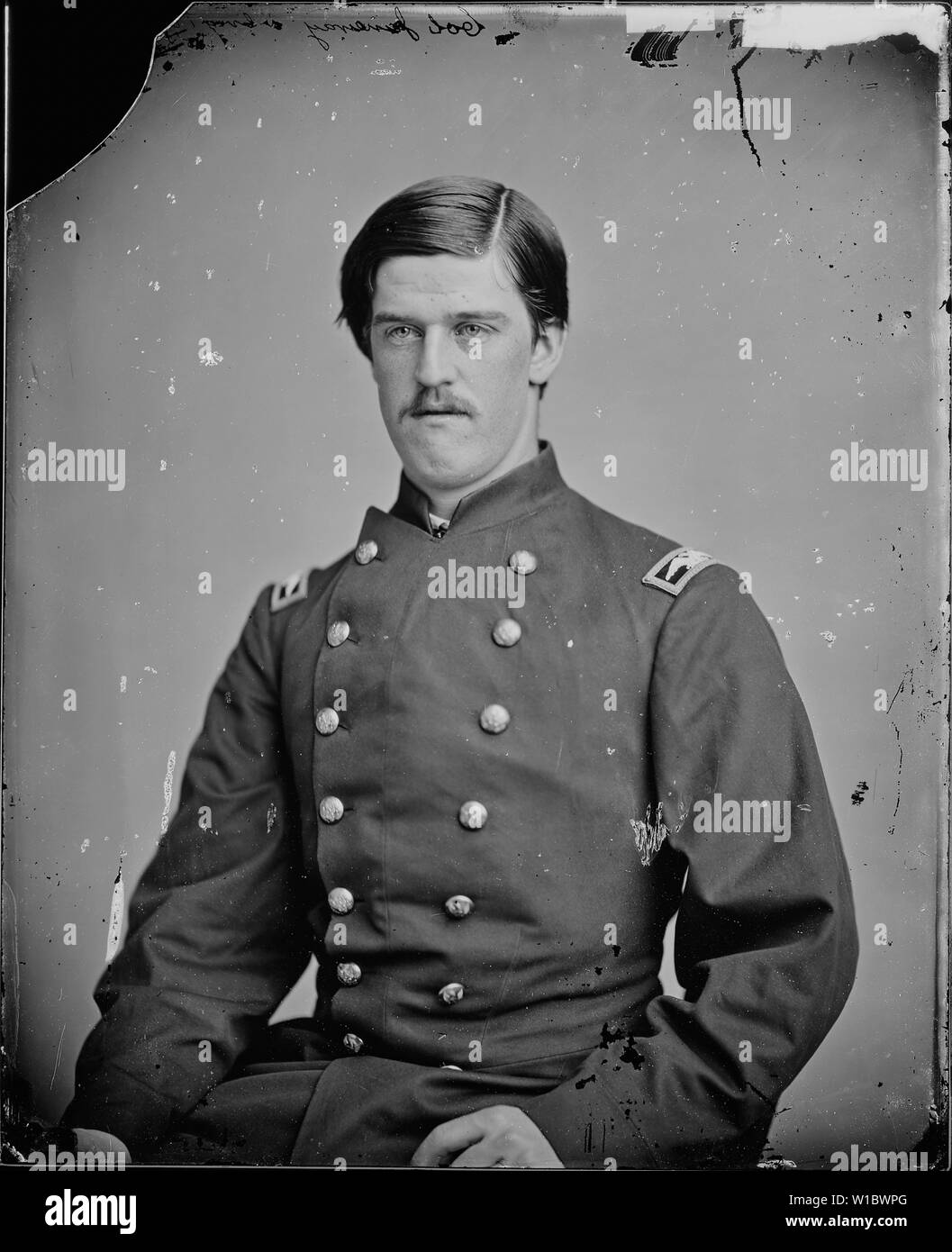 Col. Hugh H. Janeway, 1st. N.J. Cavalry Stock Photo - Alamy