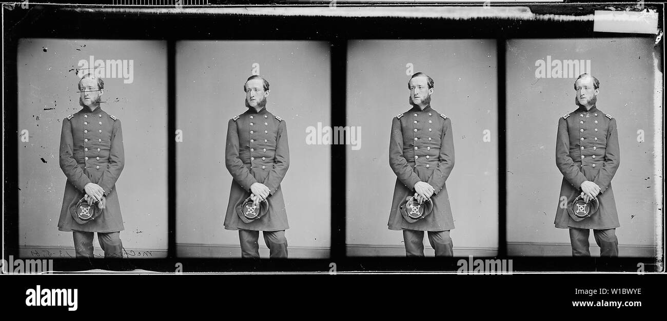 Col. Joseph M. McChesney, 9th N.J. and 1st D.C. Volunteers Stock Photo ...
