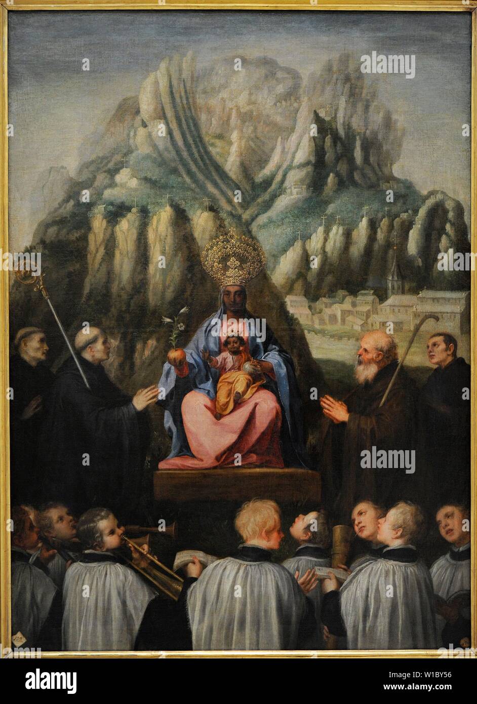 Alonso Cano y taller (1601-1667). Pintor español. La Virgen de ...