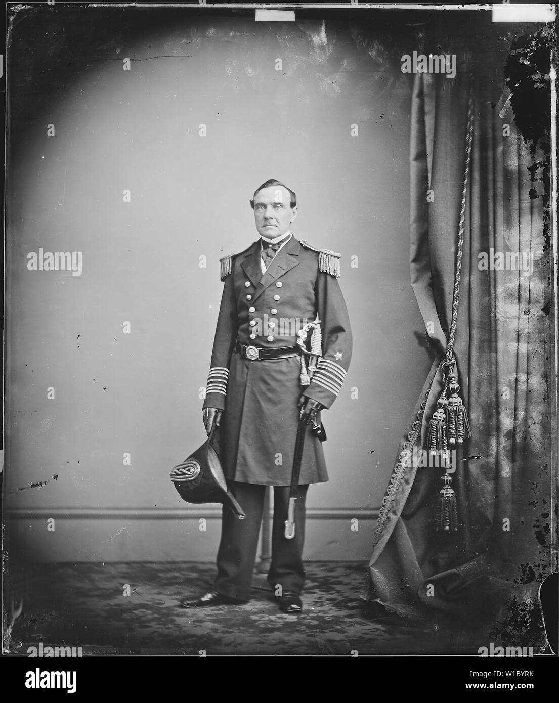 Commodore James S. Palmer Stock Photo - Alamy