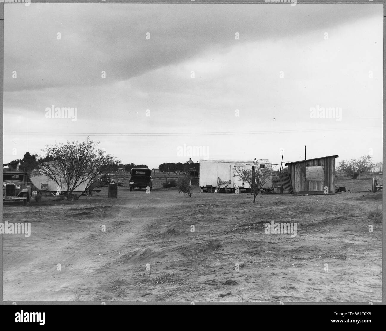 Coolidge, Maricopa County, Arizona. Within six-tenths of a mile run on ...
