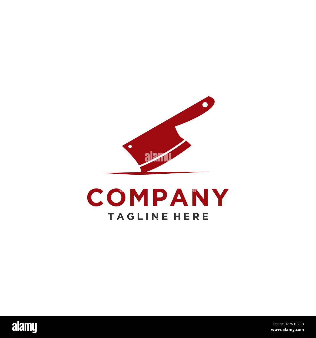 Knife fork logo Cut Out Stock Images & Pictures - Alamy