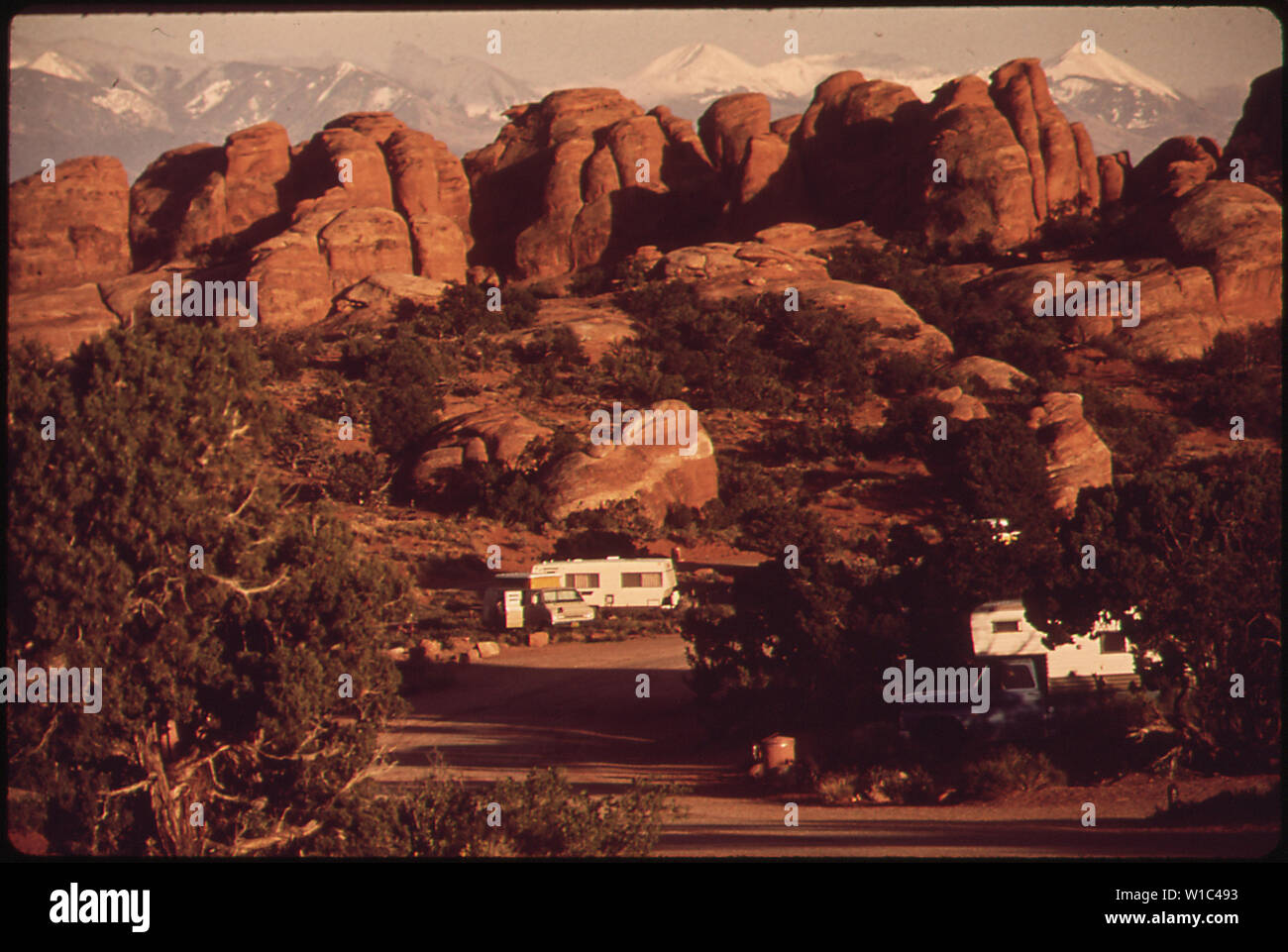 DEVIL'S GARDEN CAMPGROUND Stock Photo - Alamy