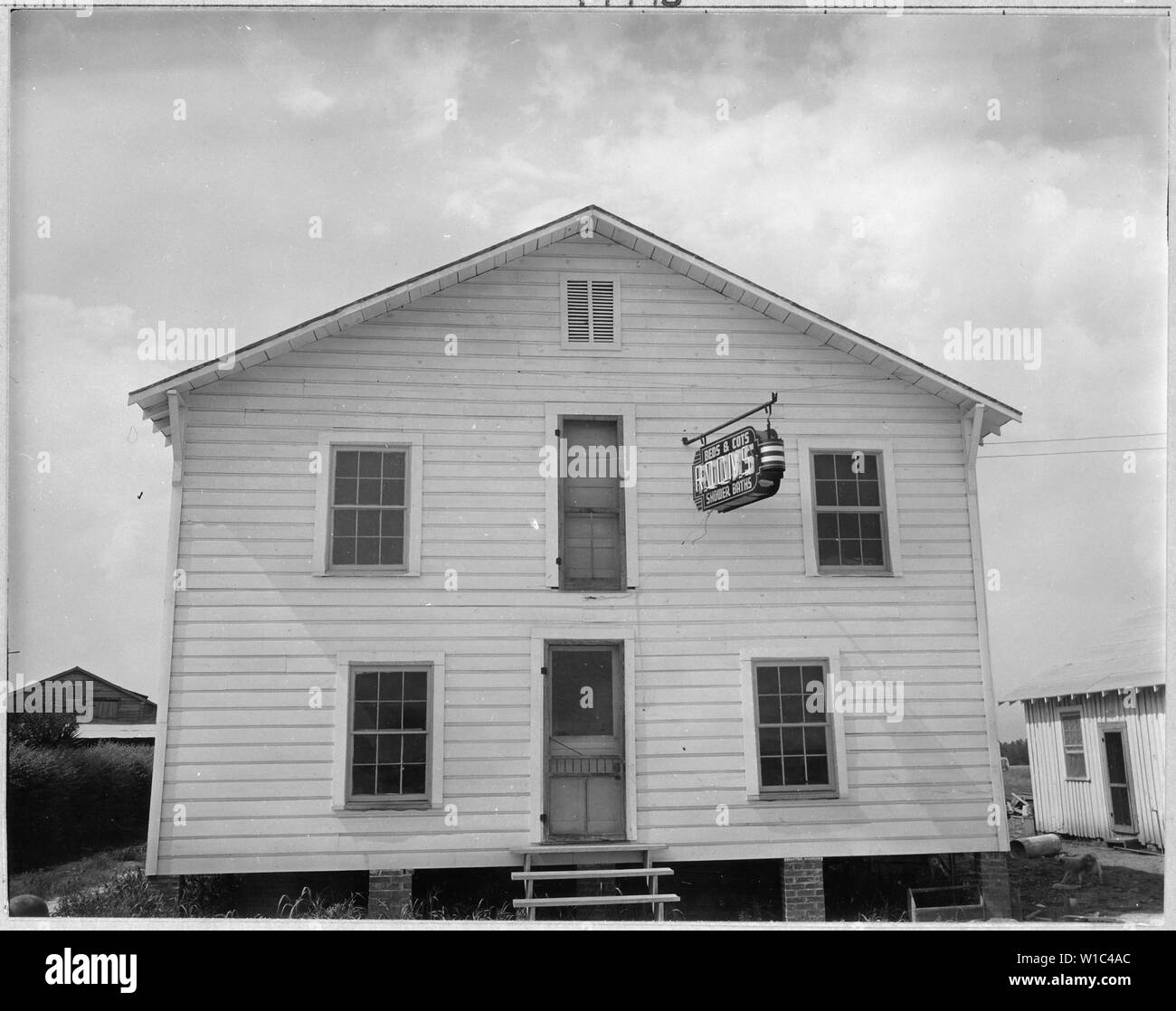 Coosa Valley, Alabama. Newly completed bunk houses at Childersburg ...