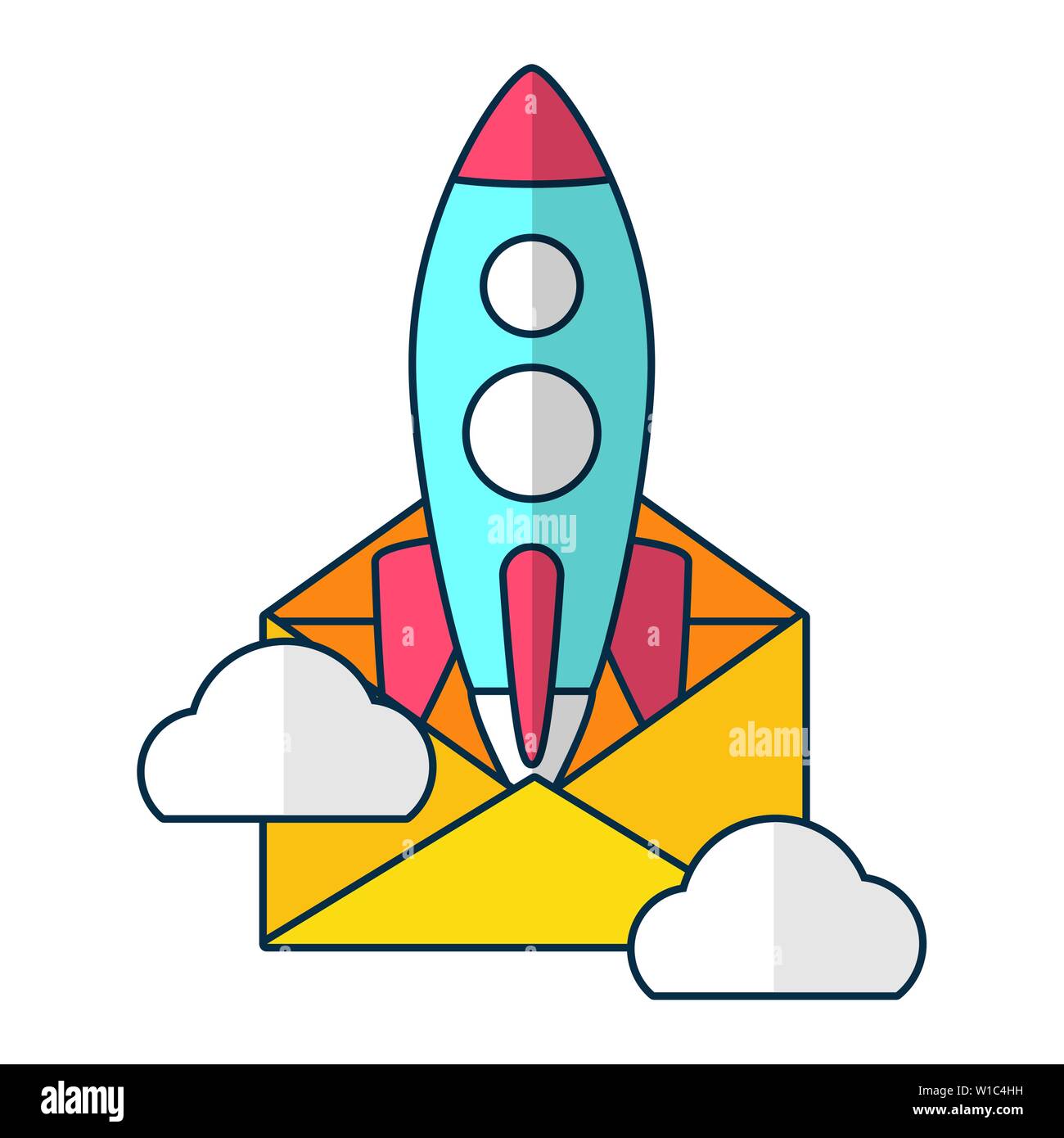 send email related Stock Vector Image & Art - Alamy