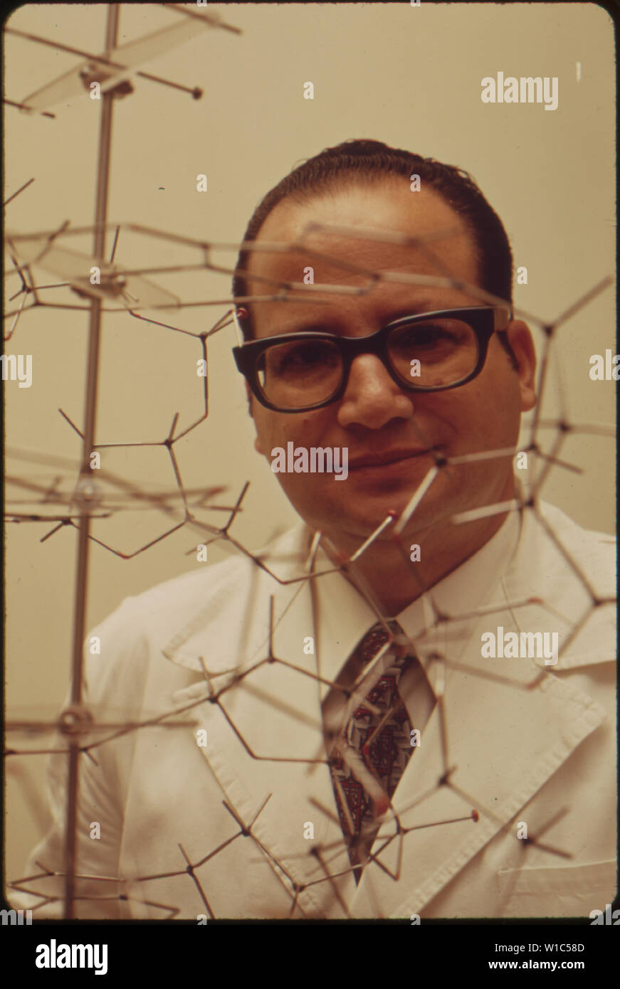 DR. ING. VINKO SKARIC, DIRECTOR OF THE RUDER BOSKOVIC INSTITUTE STANDS ...