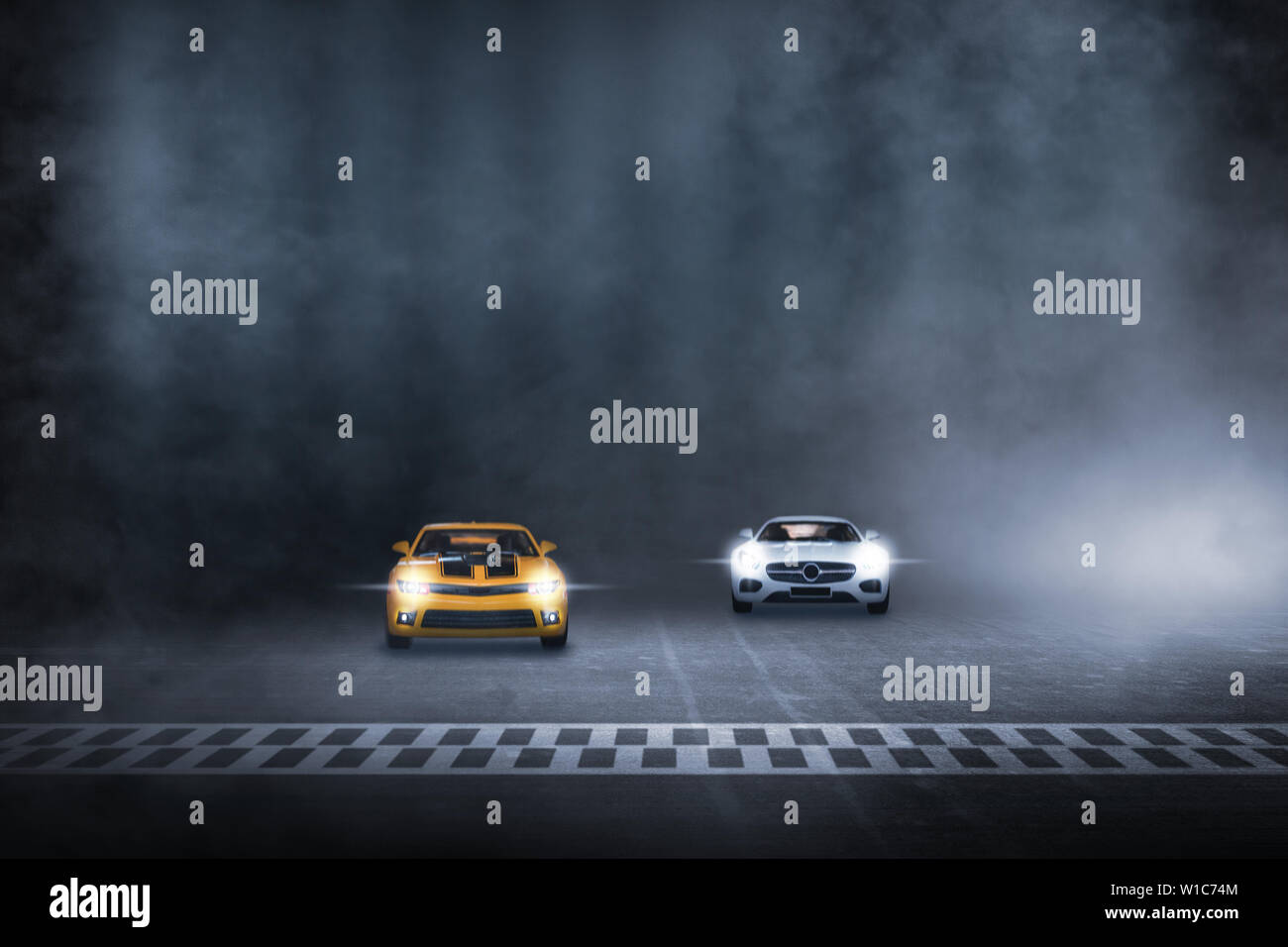 Car racing and street and two hi-res stock photography and images - Alamy