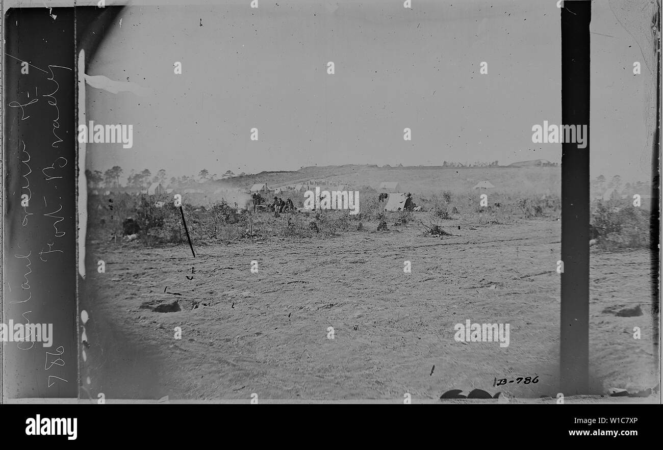 Distant view of Fort Brady, Petersburg, Va Stock Photo - Alamy