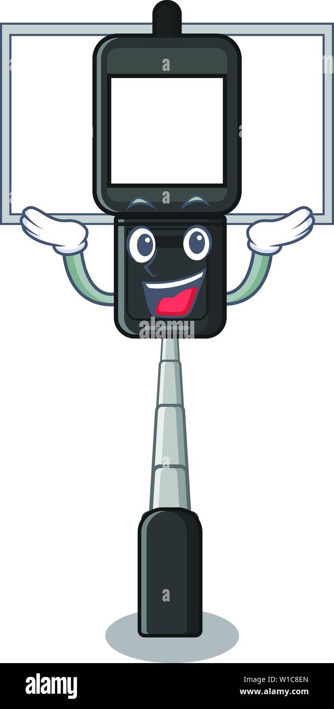 Up board cell phone holder in cartoon shape Stock Vector Image & Art ...