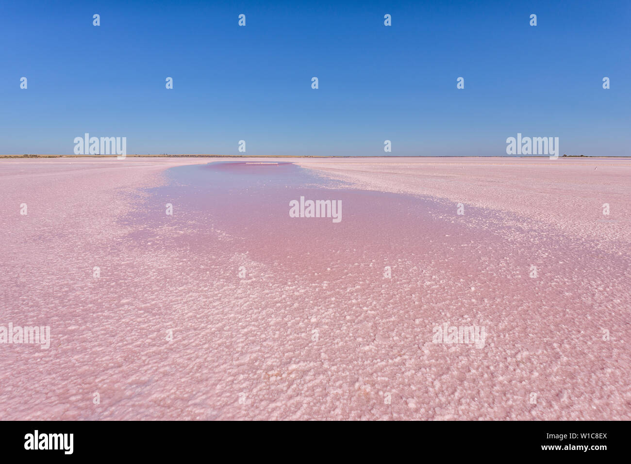 Lake Tyrrell Salt Lake Rural Victoria Australia Stock Photo - Alamy