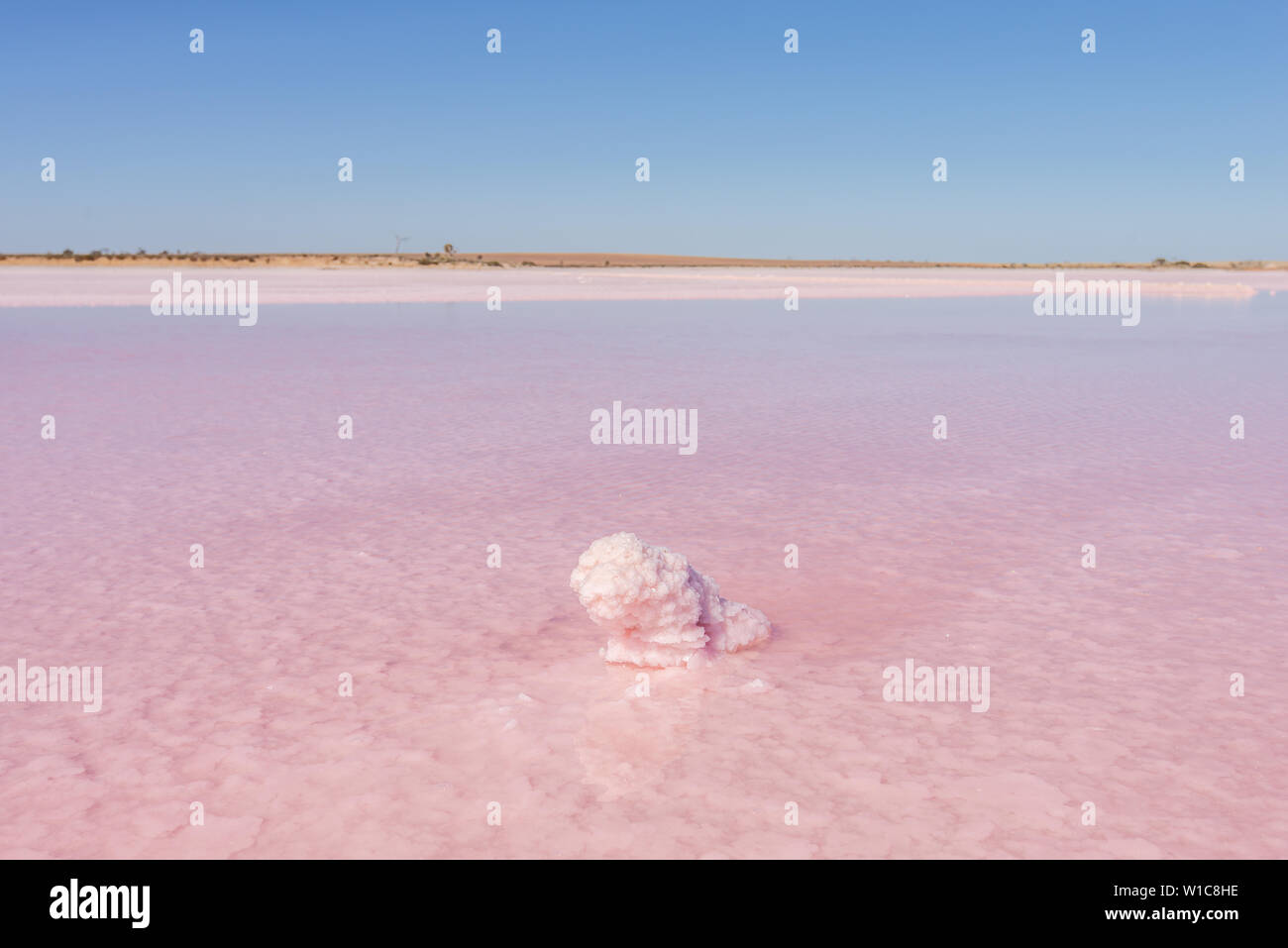 Lake Tyrrell Salt Lake Rural Victoria Australia Stock Photo - Alamy