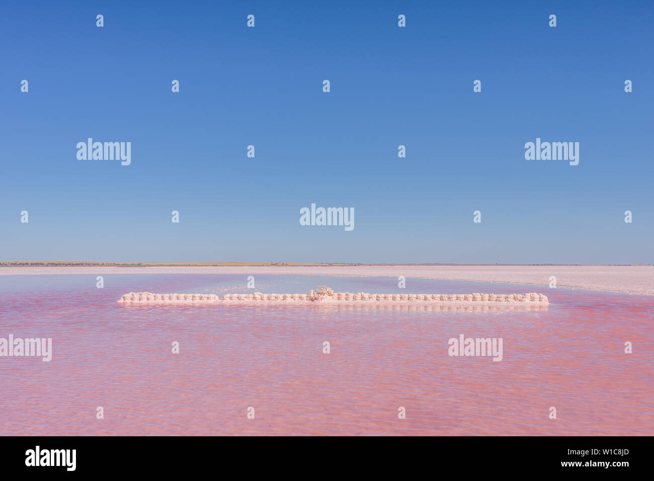 Lake Tyrrell Salt Lake Rural Victoria Australia Stock Photo - Alamy