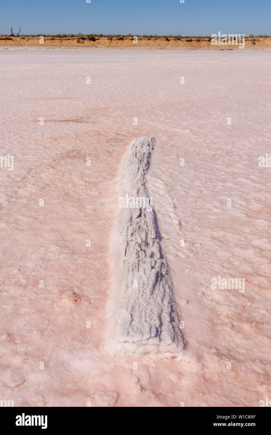 Lake Tyrrell Salt Lake Rural Victoria Australia Stock Photo - Alamy