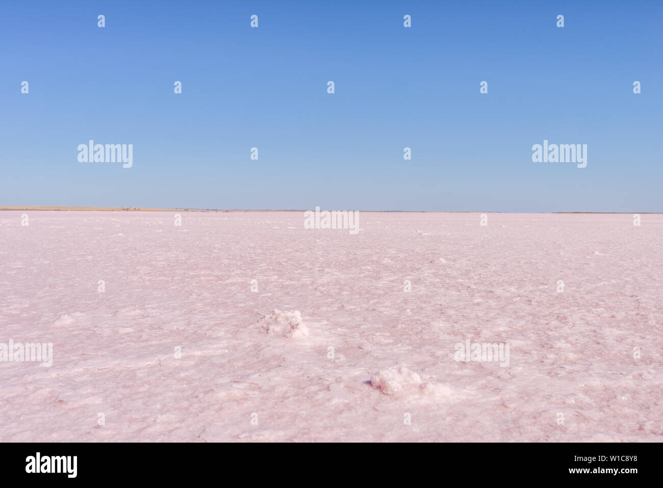 Lake Tyrrell Salt Lake Rural Victoria Australia Stock Photo - Alamy