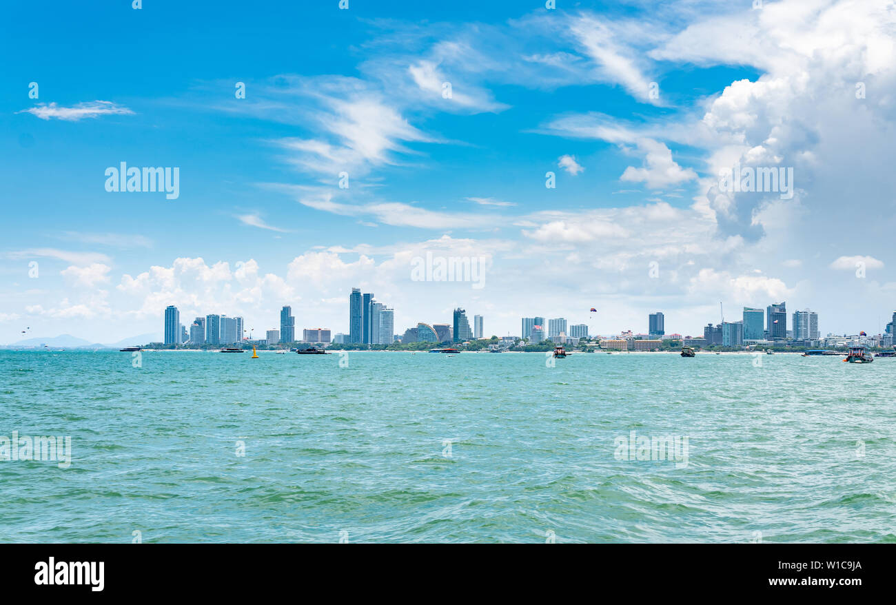 Pattaya city view hi-res stock photography and images - Alamy