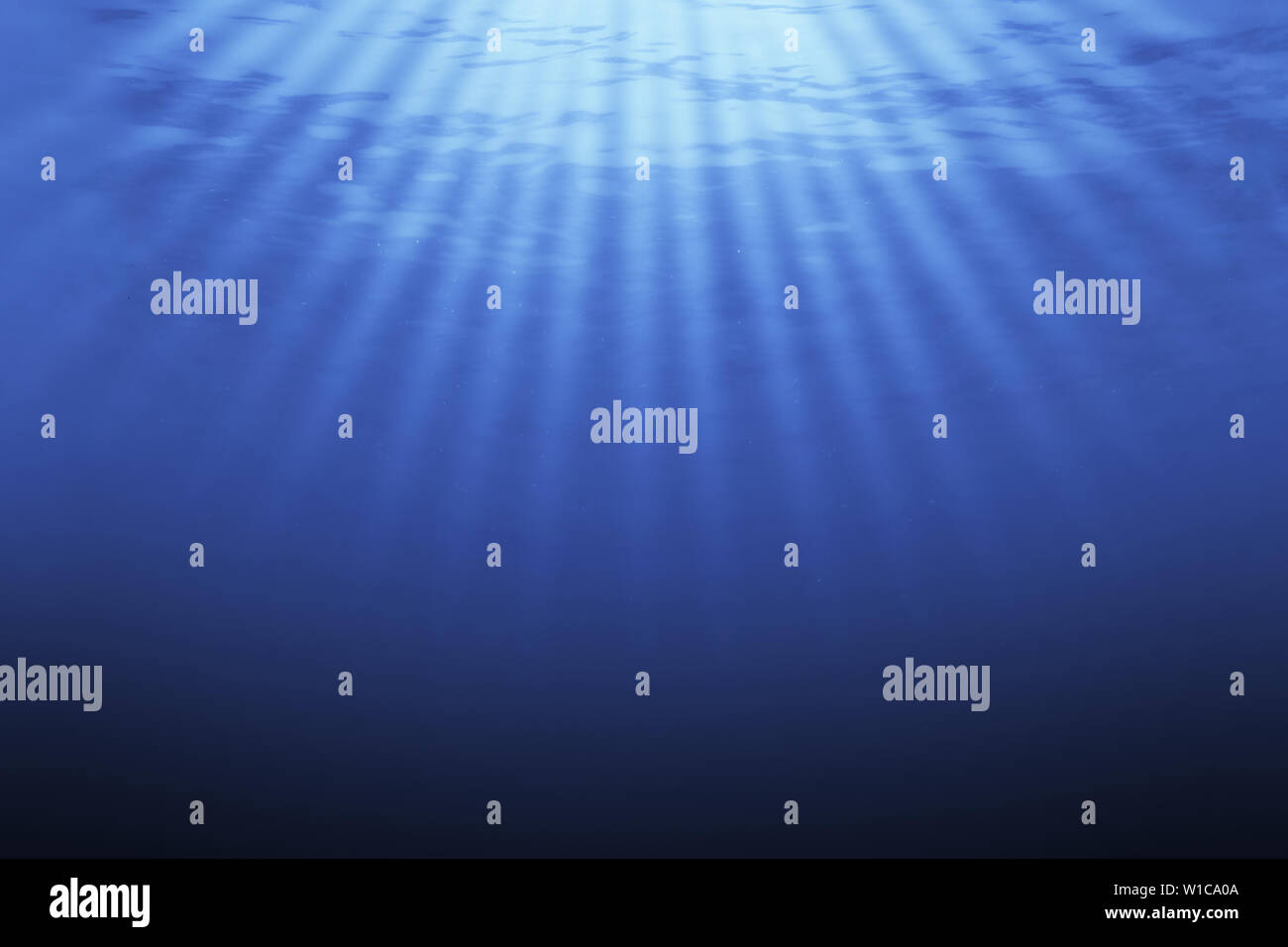 Abstract underwater scene, sun rays Stock Photo - Alamy