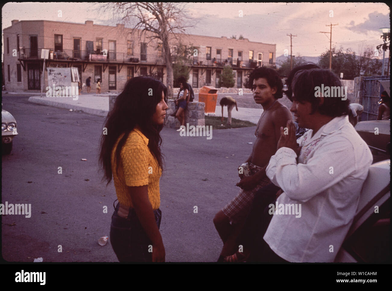 EL PASO'S SECOND WARD, A CHICANO NEIGHBORHOOD Stock Photo - Alamy