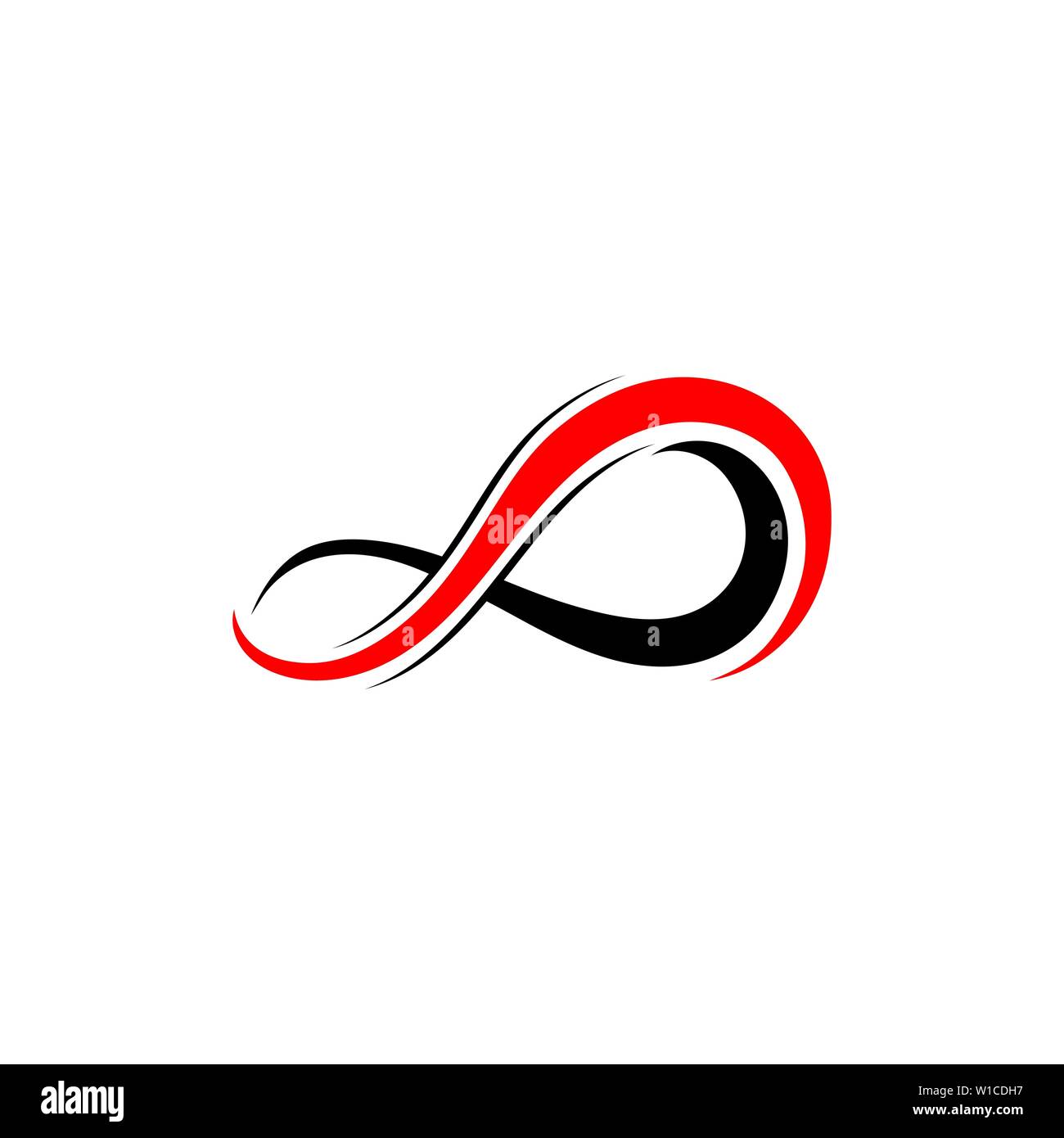 Infinity Design Vector icon illustration Logo template design Stock ...