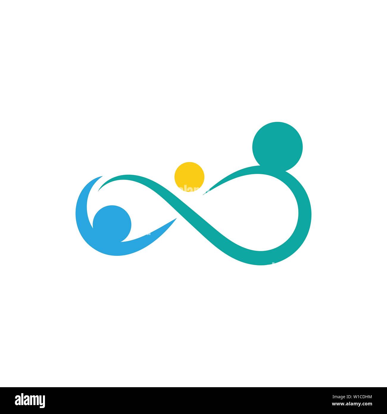Family care infinity logo and symbol vector Stock Vector Image & Art ...