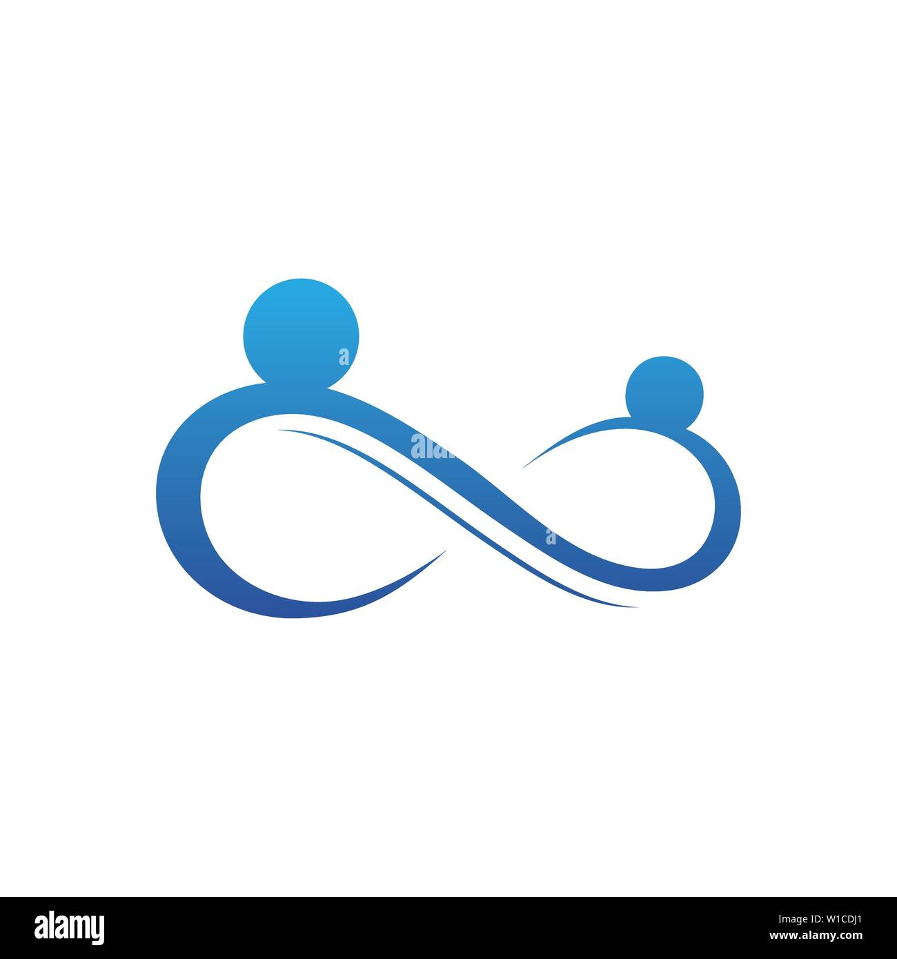 Family care infinity logo and symbol vector Stock Vector Image & Art ...