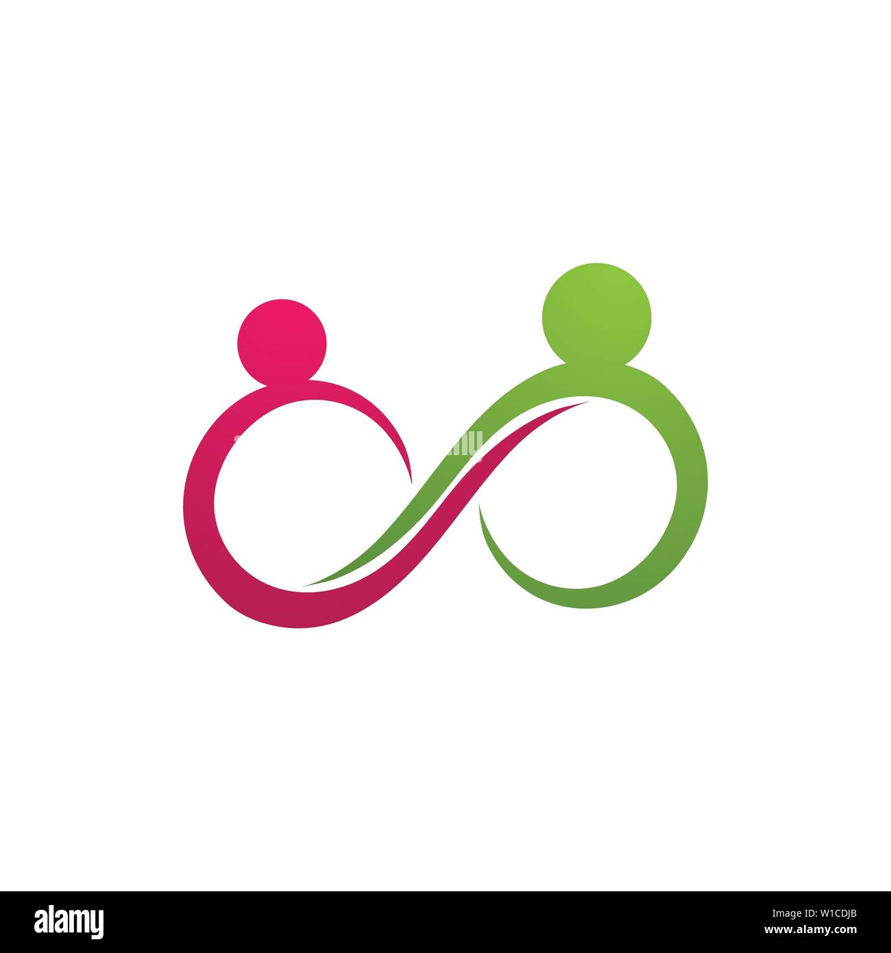 Family care infinity logo and symbol vector Stock Vector Image & Art ...