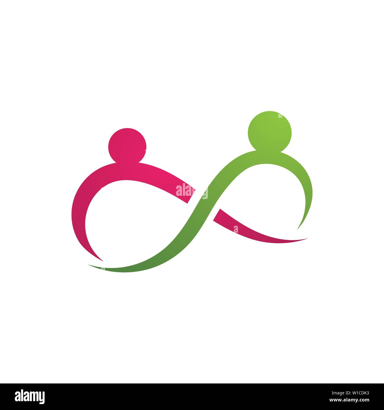 Family care infinity logo and symbol vector Stock Vector Image & Art ...