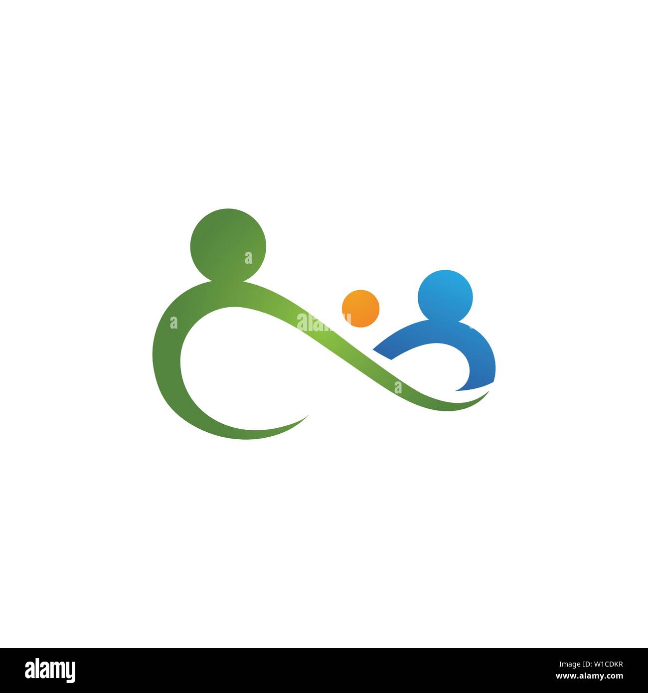 Family care infinity logo and symbol vector Stock Vector Image & Art ...