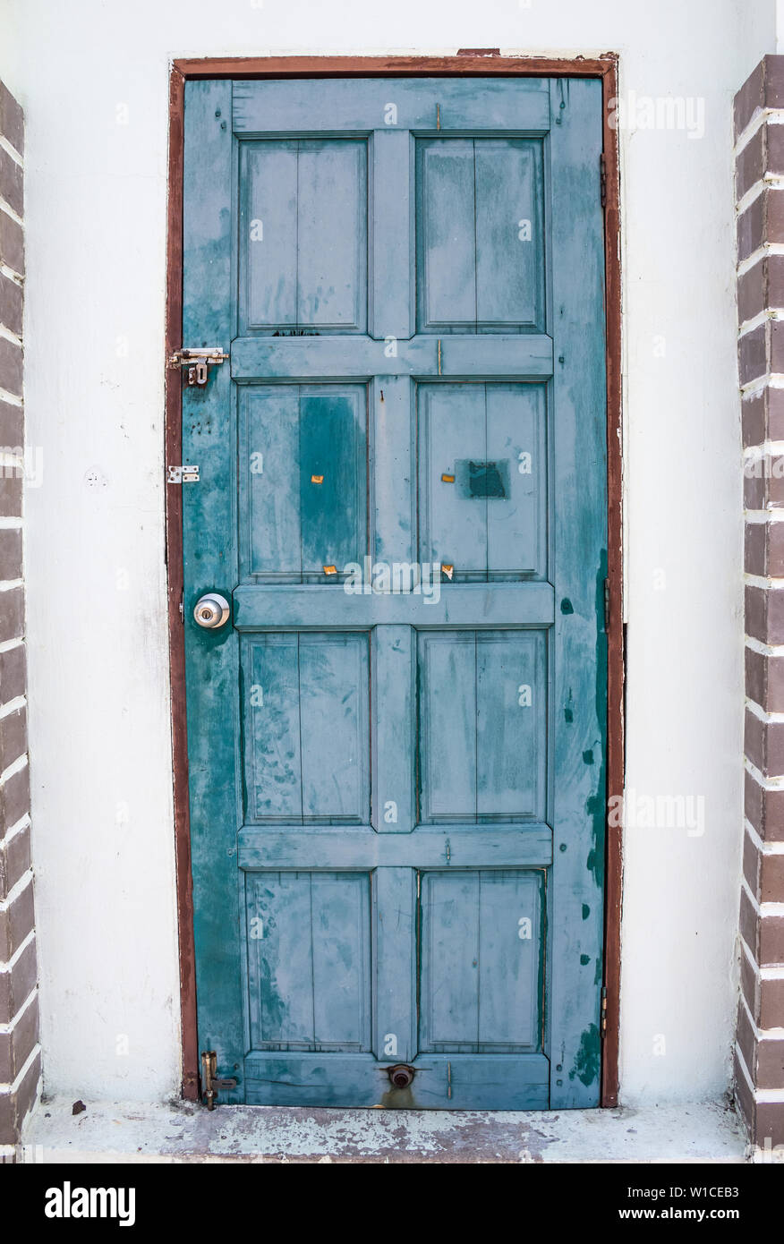 Old wooden gateway Stock Photo - Alamy
