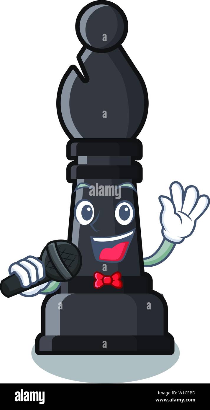 Singing bishop chess toys in character shape Stock Vector Image & Art ...