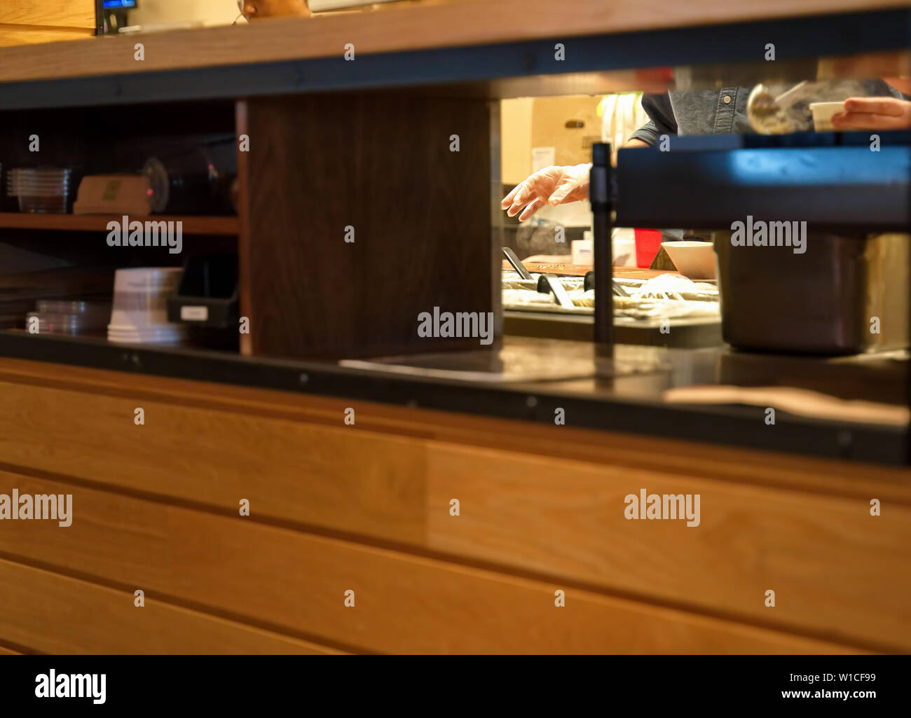 Take out counter hi-res stock photography and images - Alamy