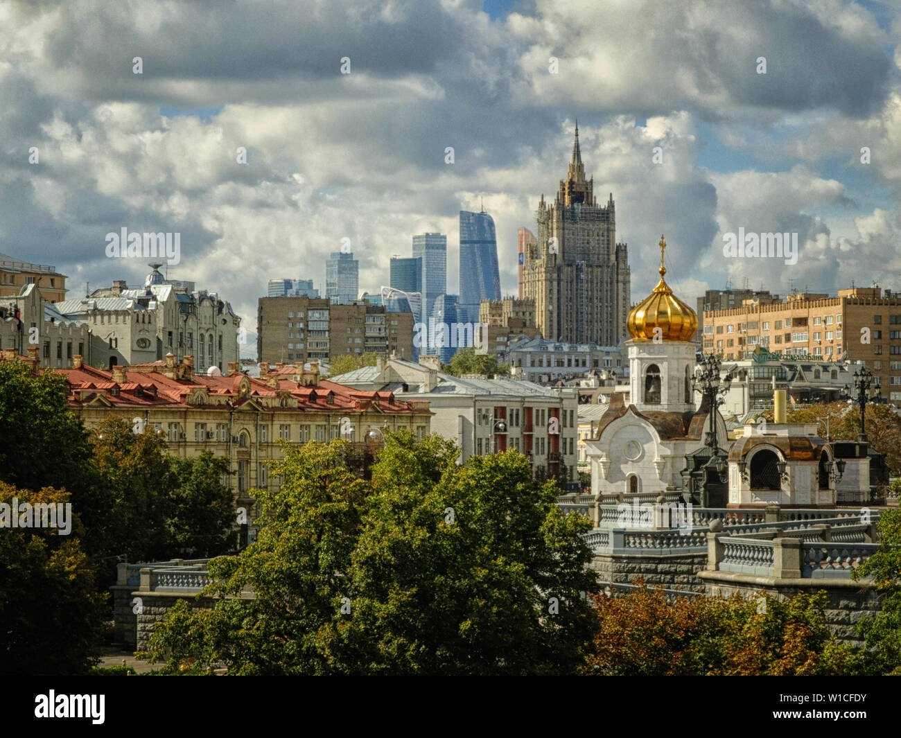 Moscow seven sisters buildings hi-res stock photography and images - Alamy