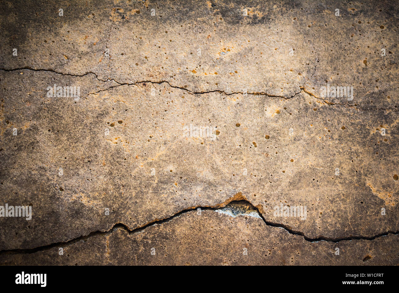 Cracked cement background Stock Photo - Alamy