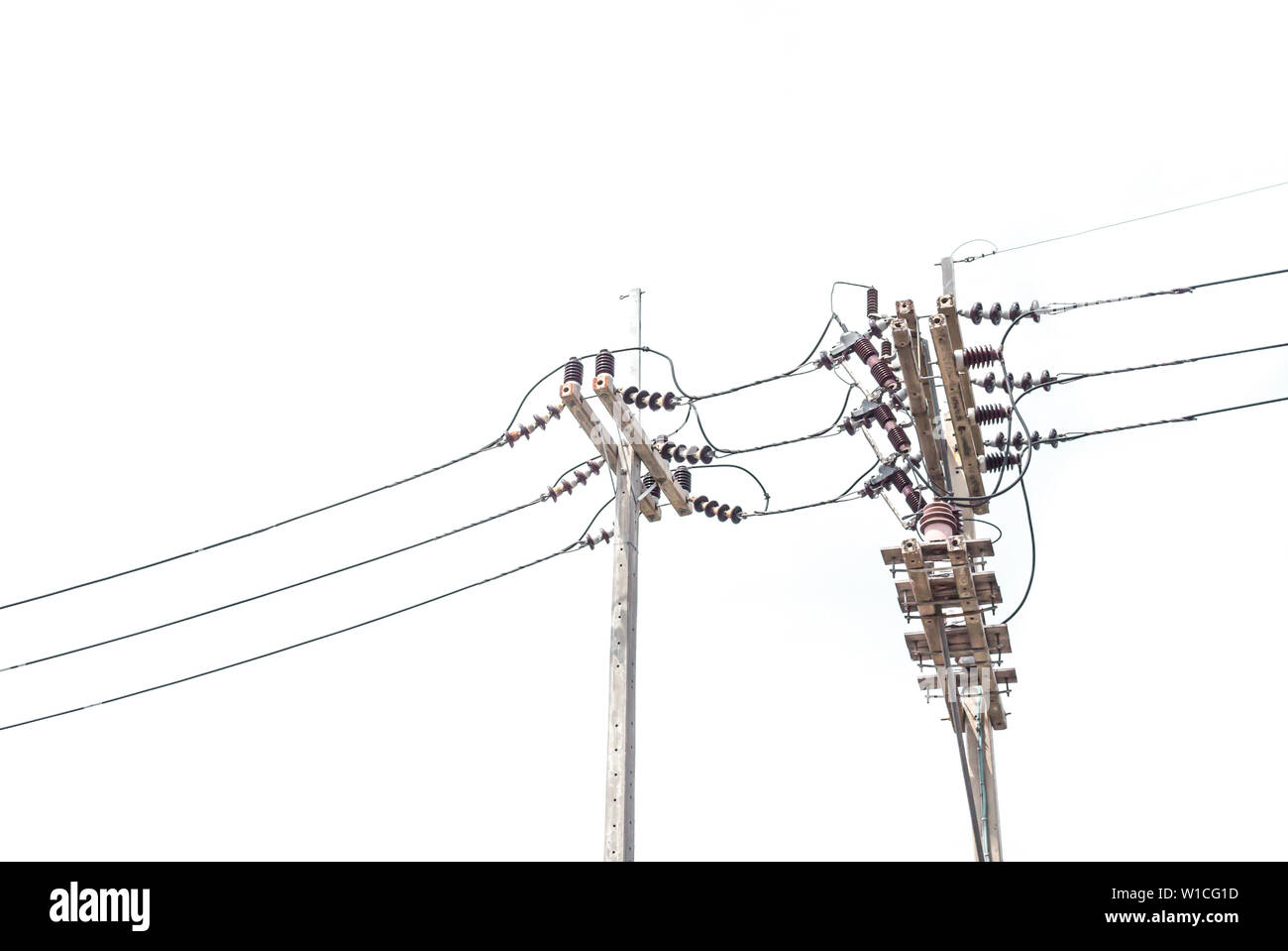 Electrical post Cut Out Stock Images & Pictures - Alamy