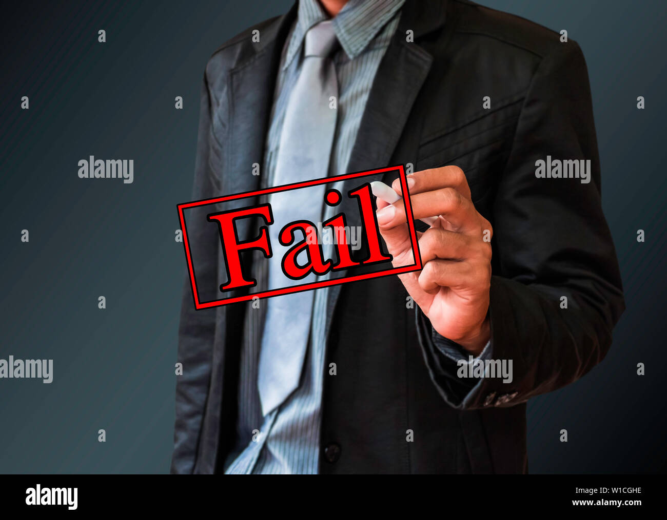 business man fail Stock Photo - Alamy