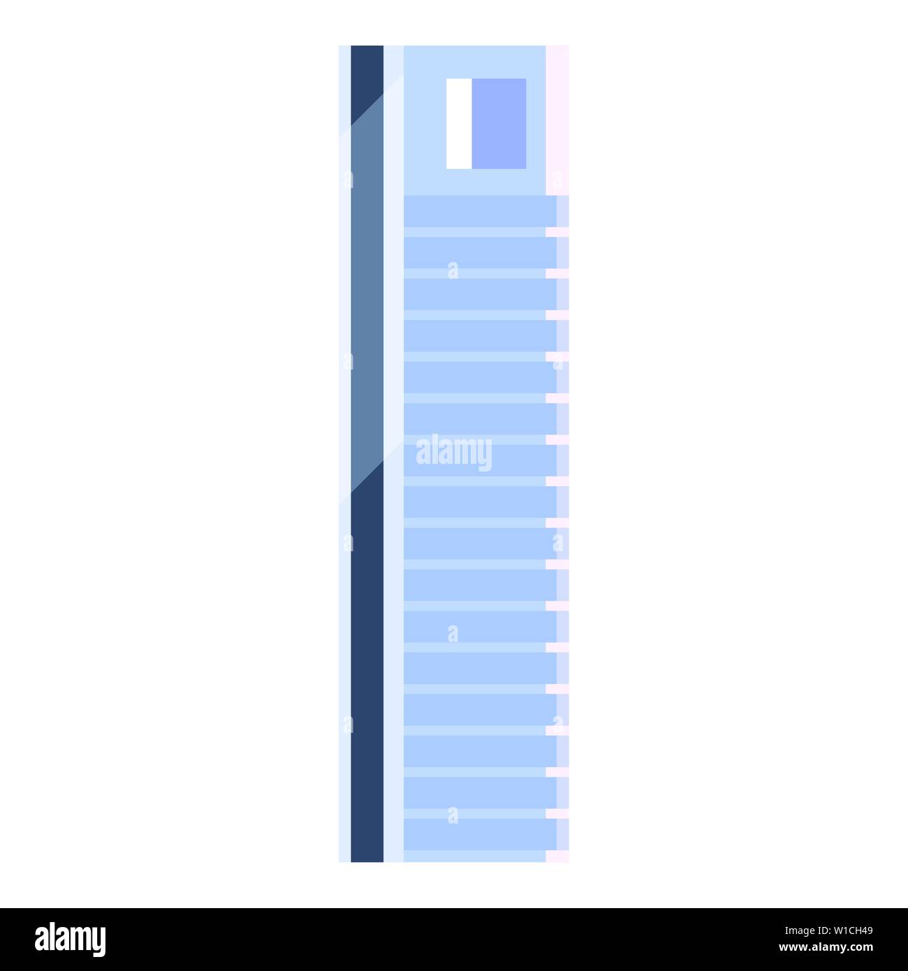 futuristic building urban tower icon vector illustration Stock Vector ...