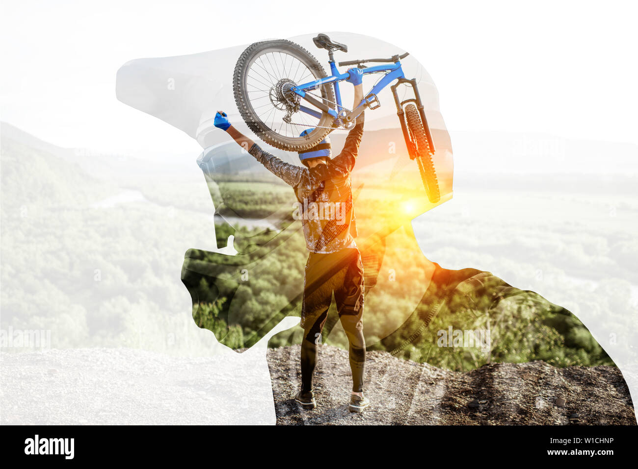 Riding double on bicycle in hi-res stock photography and images - Alamy