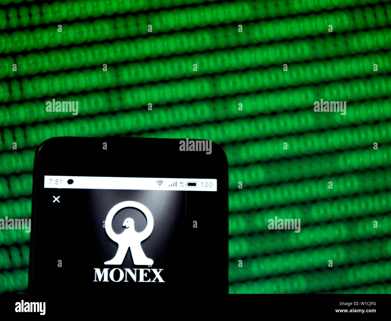 Monex logo hi-res stock photography and images - Alamy